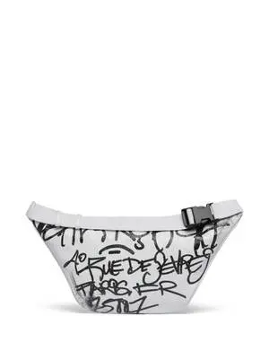 Balenciaga Graffiti-print Belt Bag