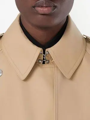 Burberry Bonded Cotton Gabardine Trench Coat
