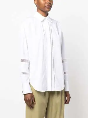 Lorena Antoniazzi Long-sleeved Cotton Shirt