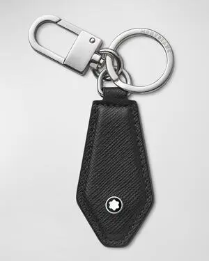 Montblanc Sartorial Leather Key Fob - Black