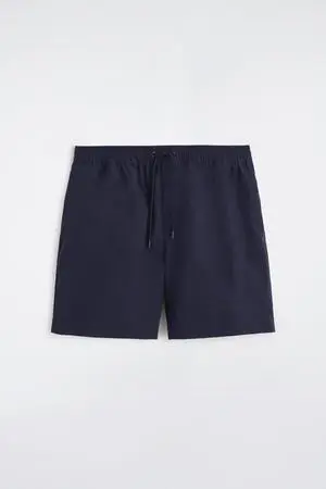 Cos Nylon Drawstring Swim Shorts - Navy