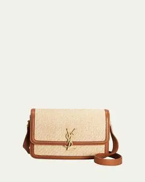 Saint Laurent Solferino Medium YSL Bag - Natural Sandbrick