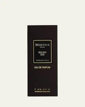 MIZENSIR Golden Oud Eau De Parfum, 3.4 Oz