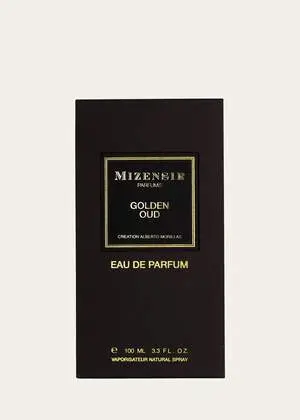 MIZENSIR Golden Oud Eau De Parfum, 3.4 Oz