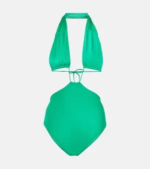 Jade Swim Cutout Swimsuit