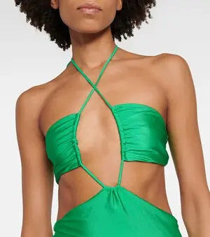 Jade Swim Cutout Swimsuit