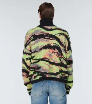 ERL Tiger Jacquard Sweater - Multicoloured