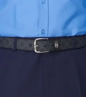 Gucci Gg Leather Belt