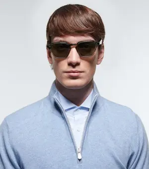 Brunello Cucinelli X Oliver Peoples Griffo Square Sunglasses