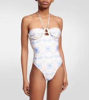 Agua Bendita Sandalo Chivas Printed Swimsuit - Multicoloured