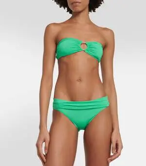 Melissa Odabash Tortola Bikini Top - Green
