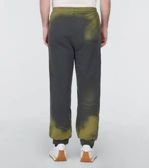 Loewe Anagram Cotton Jersey Sweatpants