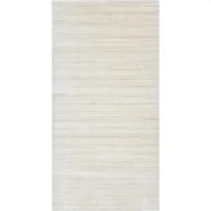 SOLO RUGS Harbor Handmade Wool Blend Area Rug - Ivory