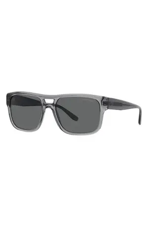 Emporio Armani 57mm Pillow Sunglasses