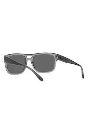 Emporio Armani 57mm Pillow Sunglasses