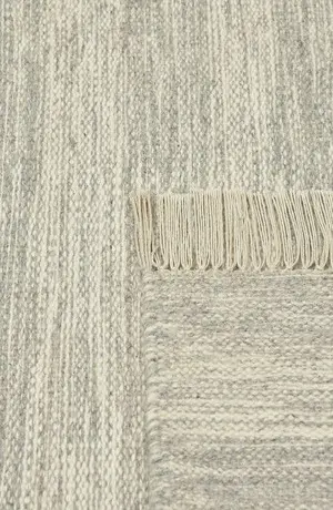 SOLO RUGS Louella Handmade Wool Blend Area Rug