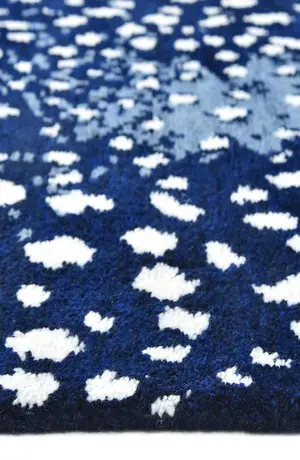 SOLO RUGS Louis Handmade Wool Blend Area Rug