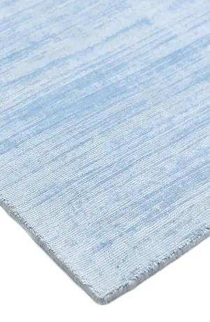 SOLO RUGS Milo Handmade Area Rug - Blue