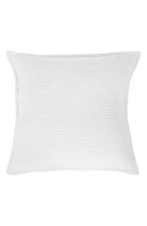 POM POM AT HOME Chatham Matelassé Cotton Sham - White