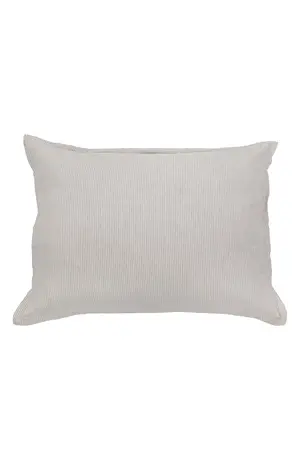 POM POM AT HOME Luke Stripe Cotton Sham White Tones