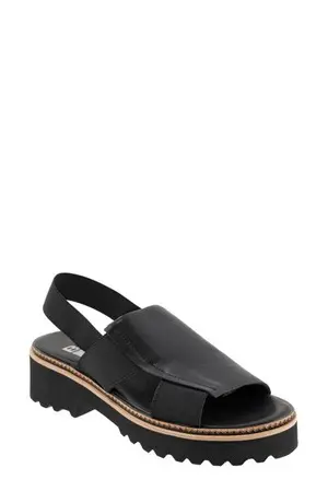 BUENO Amy Slingback Platform Sandal - Black