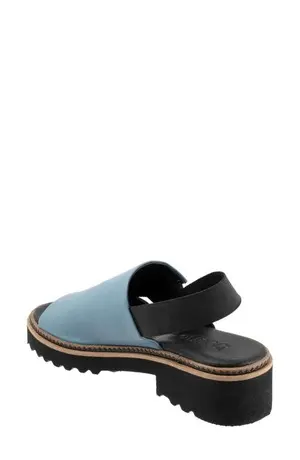 BUENO Amy Slingback Platform Sandal - Denim