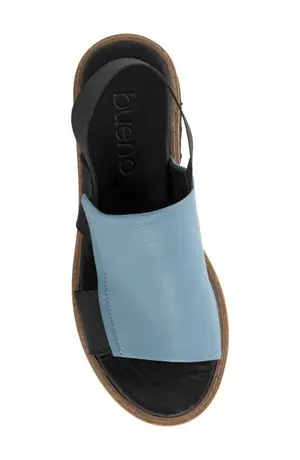 BUENO Amy Slingback Platform Sandal - Denim