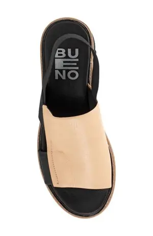 BUENO Amy Slingback Platform Sandal - Light Tan