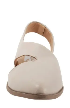 BUENO Bianca Slingback Pointed Toe Flat