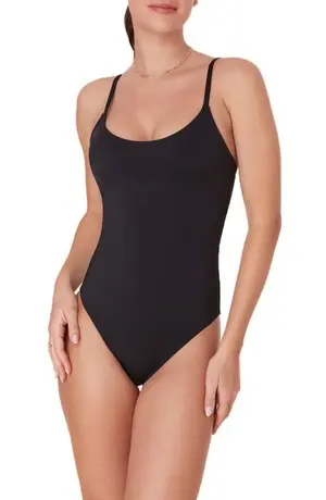 ANDIE The Amalfi Long Torso One-piece Swimsuit - Black