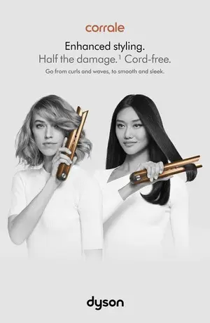 DYSON Corrale™ Styler Straightener - Copper