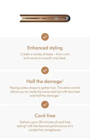 DYSON Corrale™ Styler Straightener - Copper