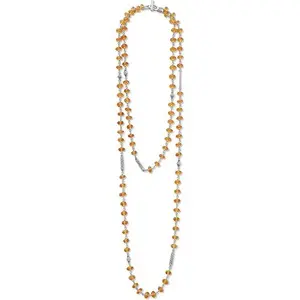 Lagos LAGOS Caviar Icon Citrine Bead Necklace Gold