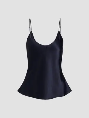 L'Agence Lexi Silk Camisole - Midnight