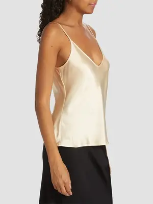 L'Agence Lexi Silk Camisole - Pearl