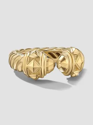 David Yurman Renaissance Ring In 18k Yellow - Gold