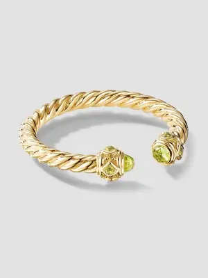David Yurman Renaissance Ring In 18k Yellow - Peridot