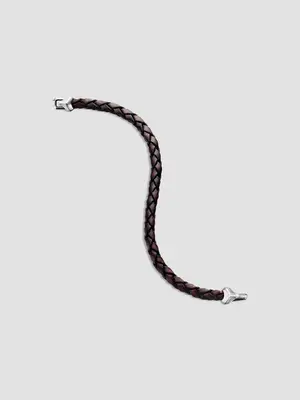 David Yurman Armory Leather Bracelet - Brown