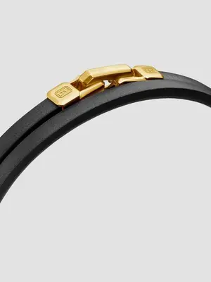 David Yurman Streamline Double Wrap Bracelet In Leather