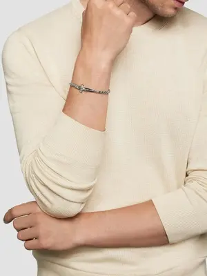 David Yurman Waves Dagger Bracelet In Sterling Silver
