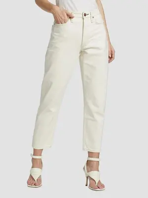 Rag & Bone Alissa High-waisted Cropped Barrel-leg Jeans