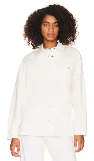 ANINE BING Simon Shirt In White