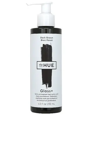 DPHUE Dphue Gloss+ Conditioning Semi-permanent Color In Dark Brown. Dark Brown