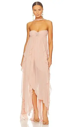 NANA JACQUELINE Nana Jacqueline Mariah Dress In Pink.  Pink