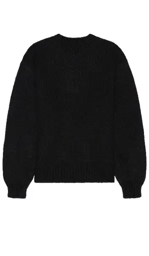 REPRESENT Mohair Sweater In Black