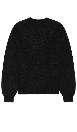 REPRESENT Mohair Sweater In Black