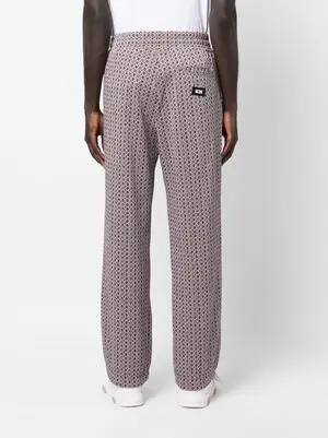 Gcds Logo-jacquard Track Pants