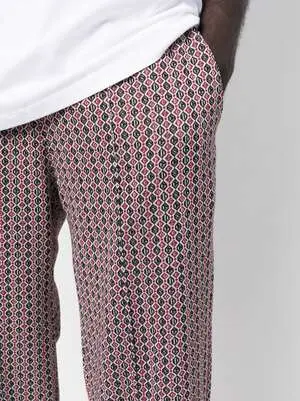 Gcds Logo-jacquard Track Pants
