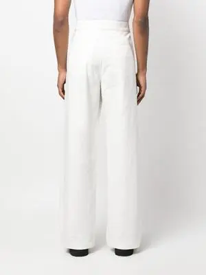 JIL SANDER High-waisted Straight-leg Trousers