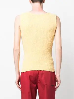 ROBYN LYNCH Textured Knit Tank Top
